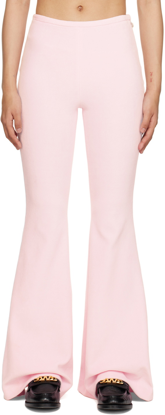 Alexander Wang Pink Flared Trousers Alexander Wang