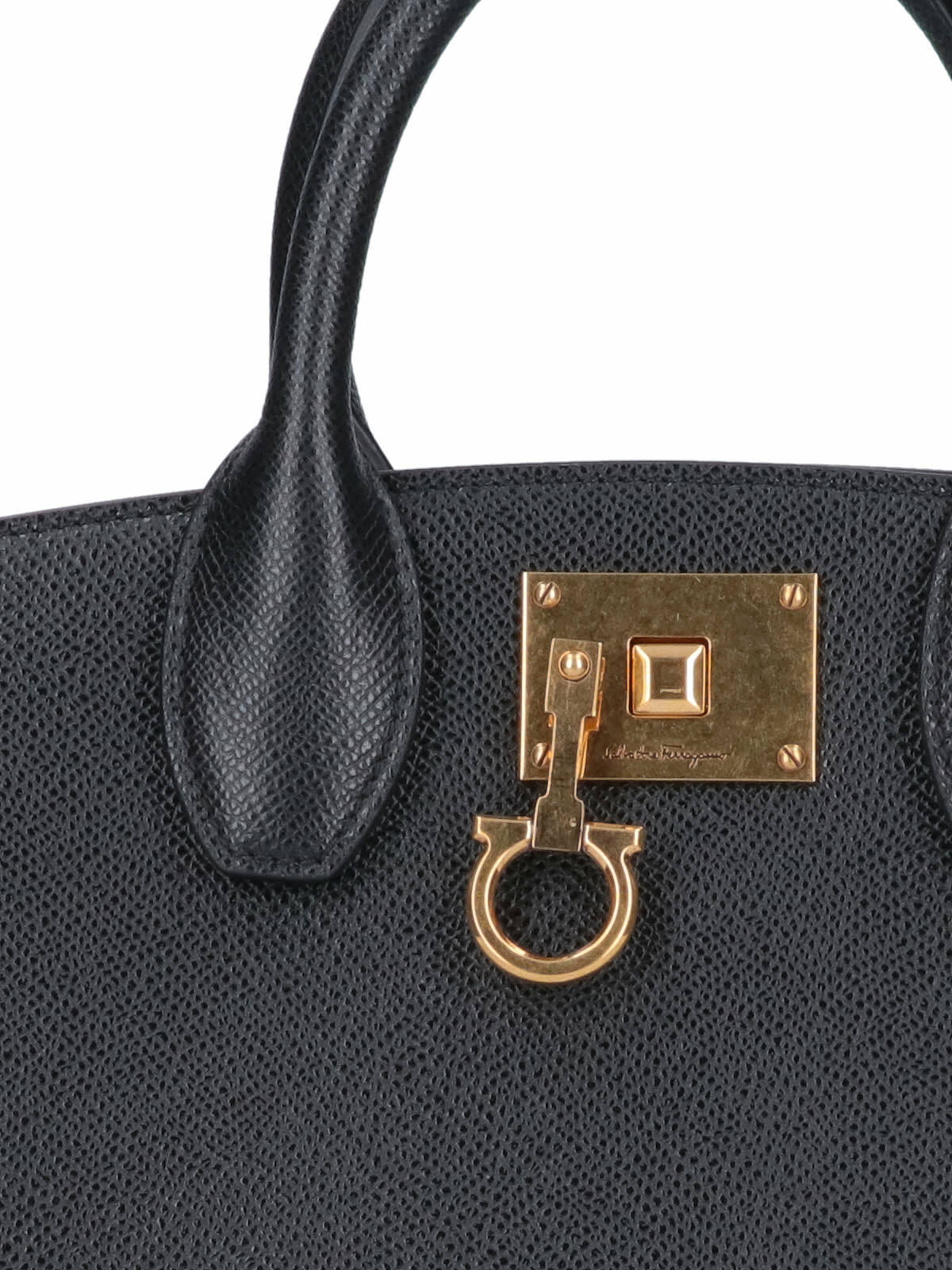 Ferragamo studio Box Top Handle Bag Salvatore Ferragamo