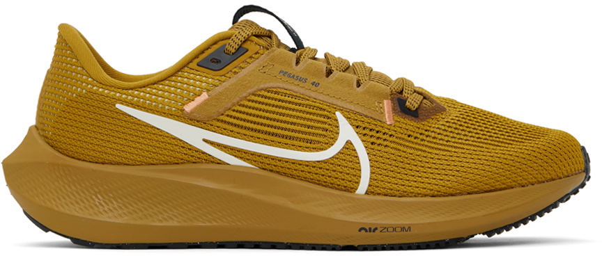 Nike Yellow Pegasus 40 Sneakers Nike