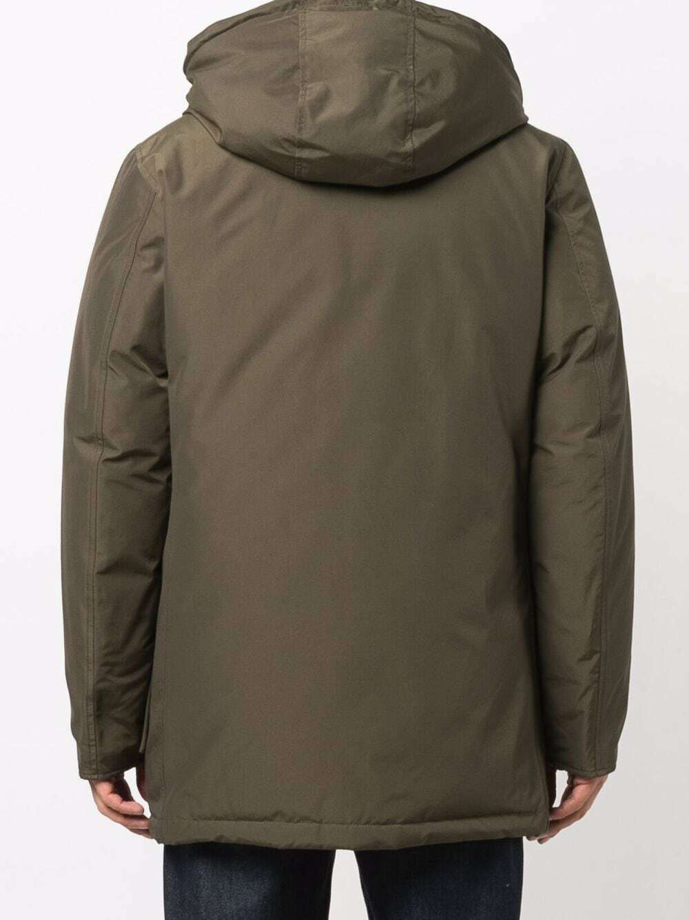 WOOLRICH - Parka With Logo Woolrich