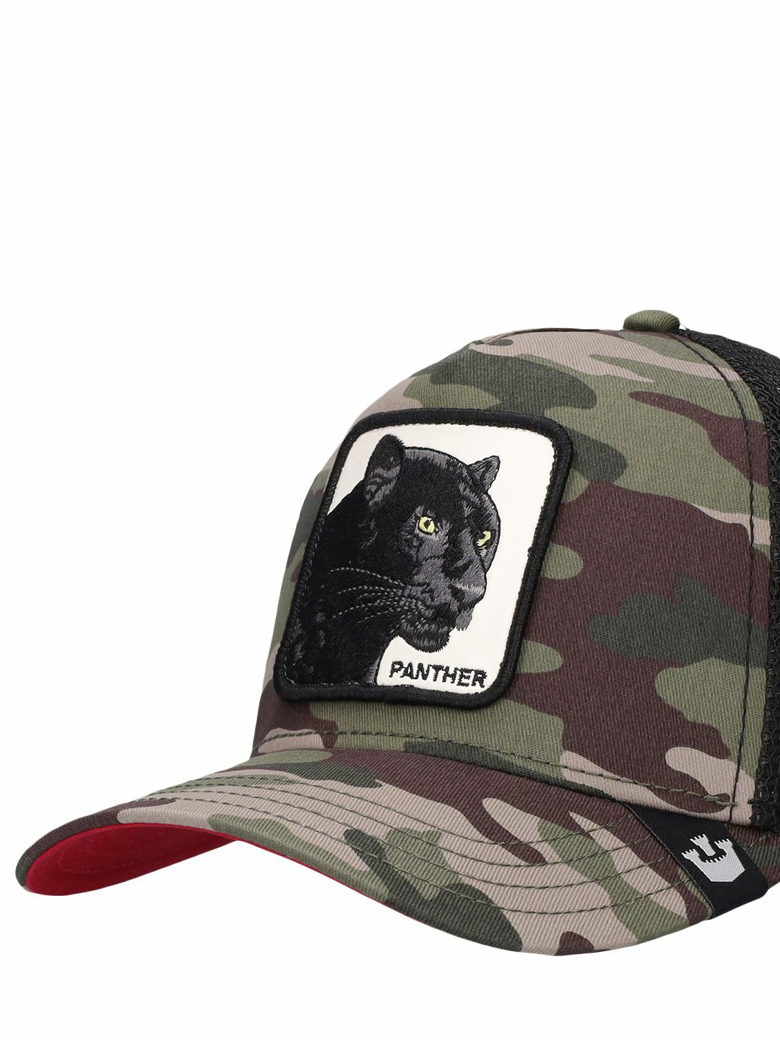 GOORIN BROS The Panther Trucker Hat with patch Goorin Bros