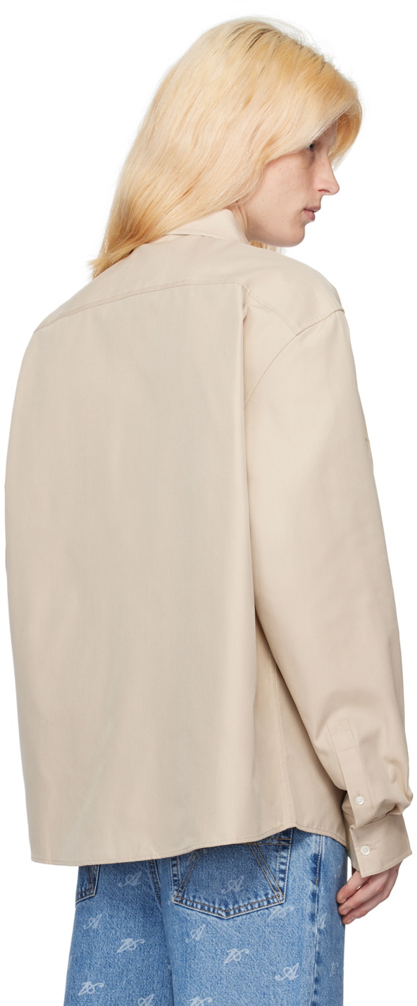 Axel Arigato Beige Flow Shirt Axel Arigato