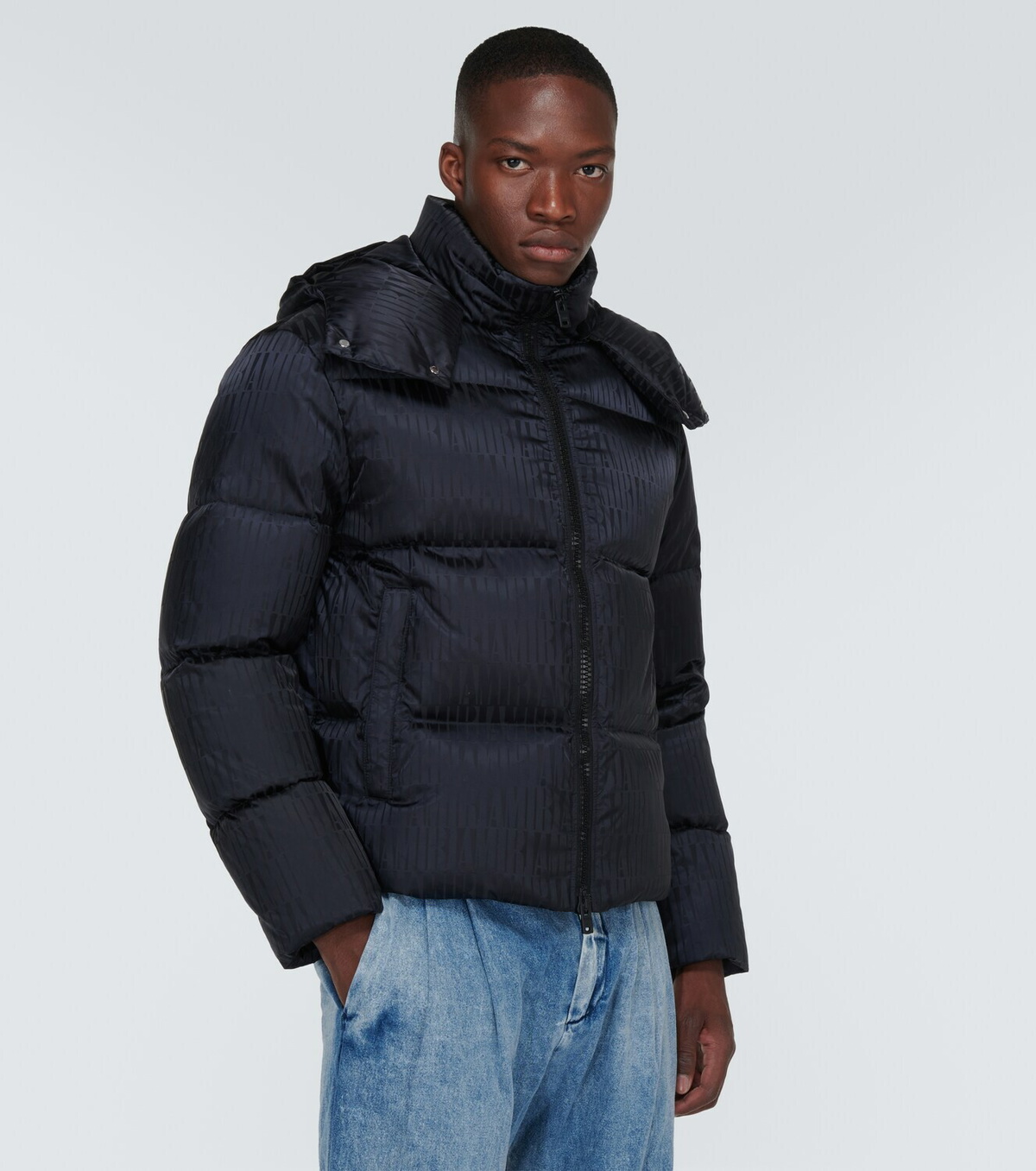 Amiri Amiri jacquard down jacket Amiri