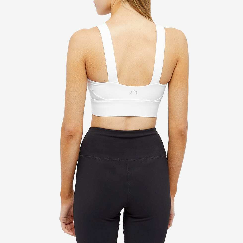 Varley Women's Lets Go Sports Bra in White Varley