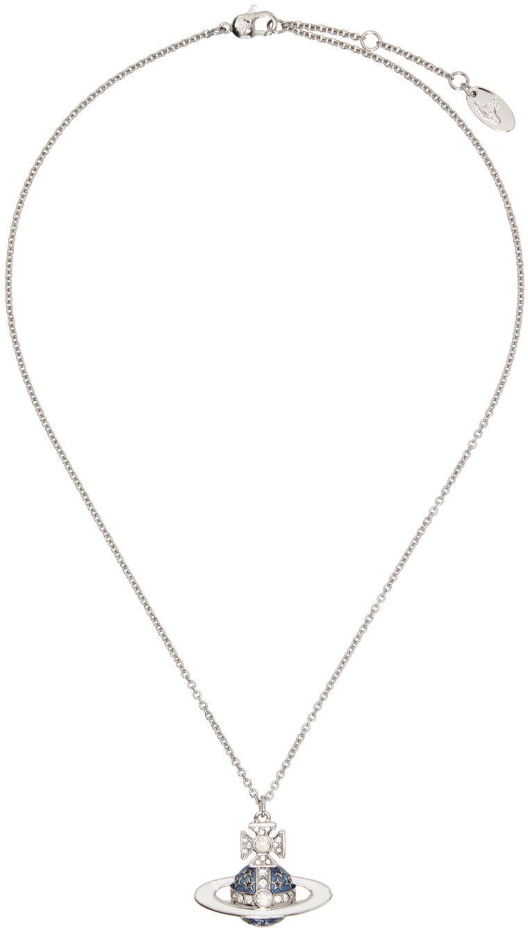 Vivienne Westwood SSENSE Exclusive Capsule Silver Roxanne Pendant ...