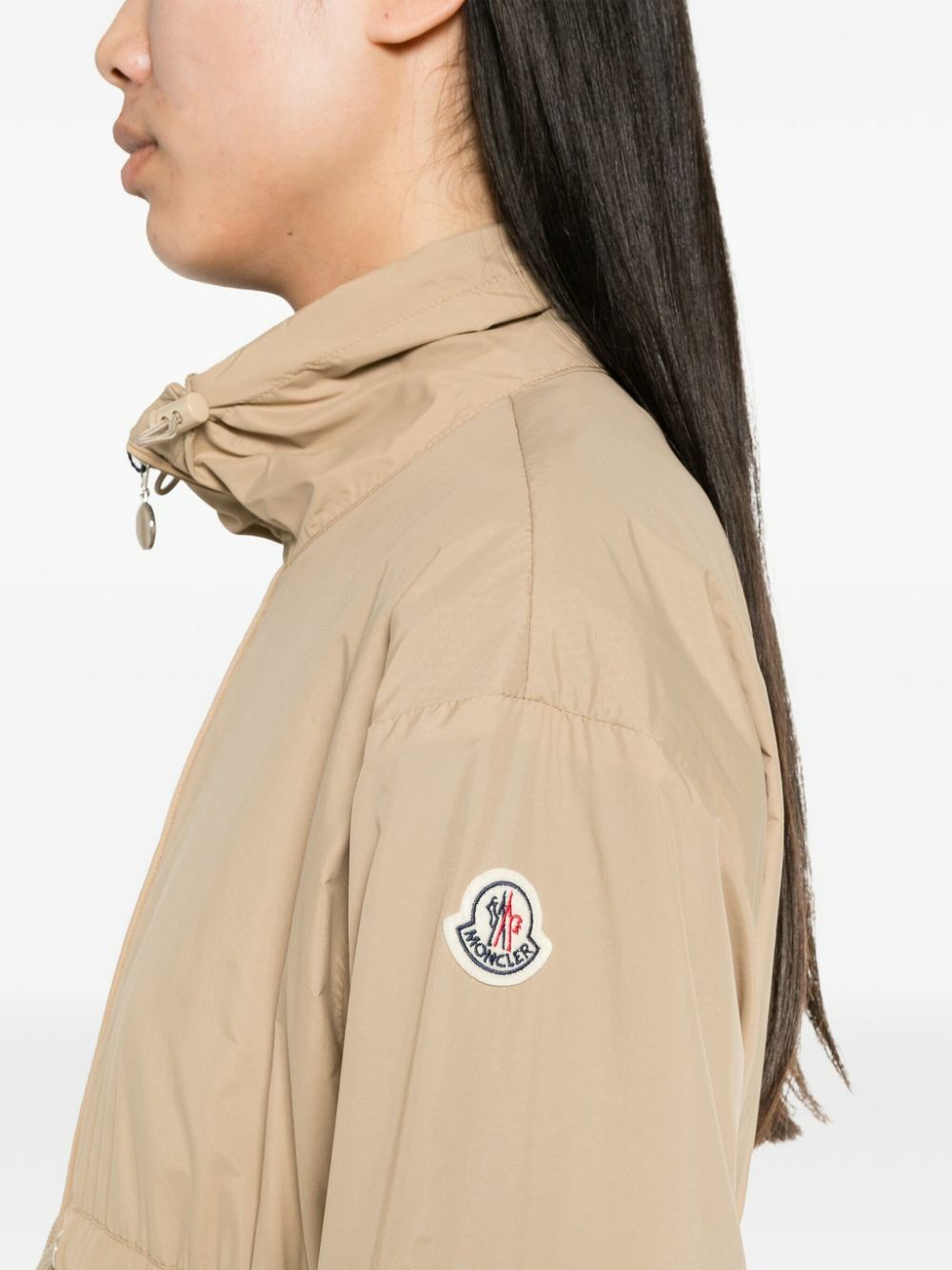 Moncler Beige Iadi Parka Jacket Moncler