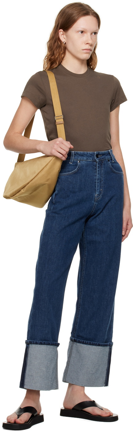 BITE Blue Fold Up Jeans BITE