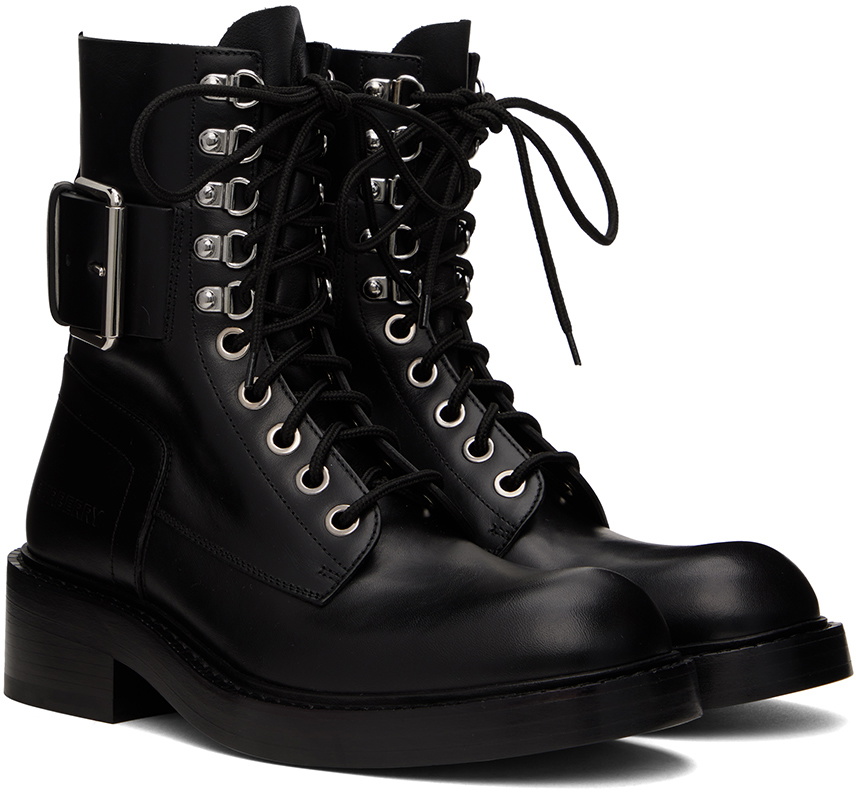 Burberry Black Rex Boots Burberry