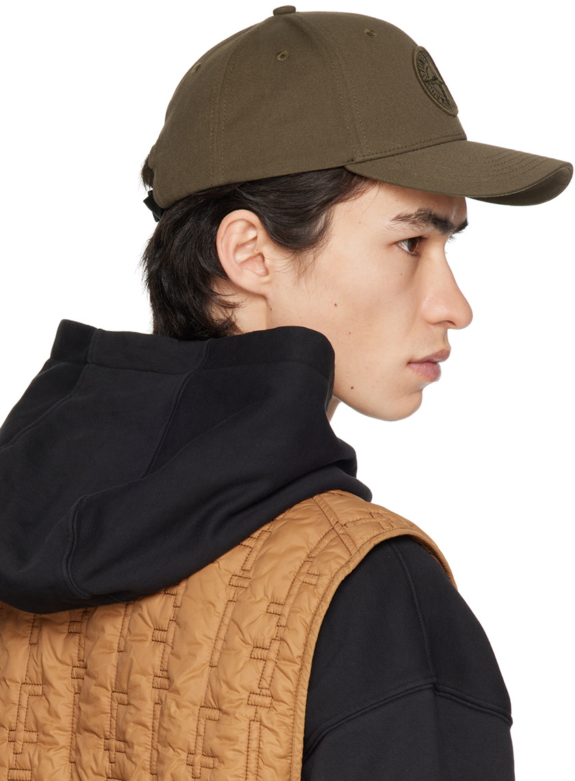 Stone Island Khaki Logo Cap Stone Island