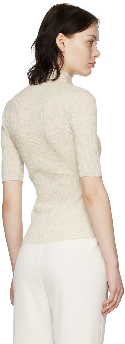 Blossom Beige Rayon Polo Blossom