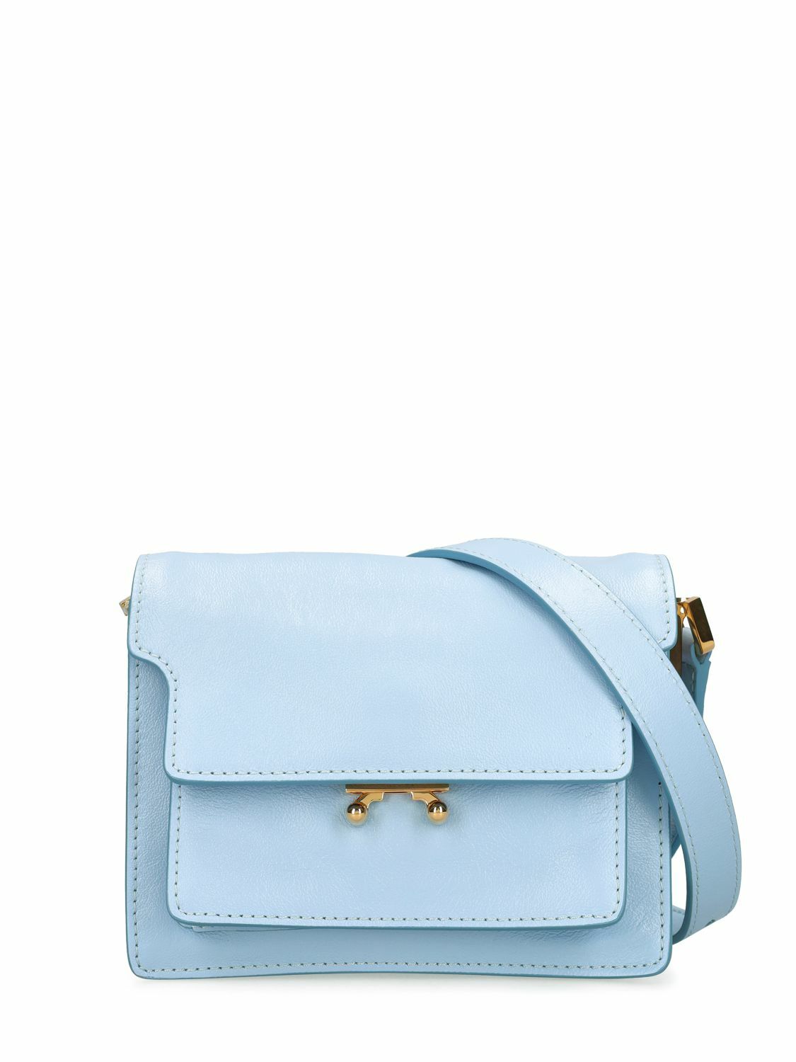 MARNI - Mini Trunk Soft Leather Shoulder Bag Marni