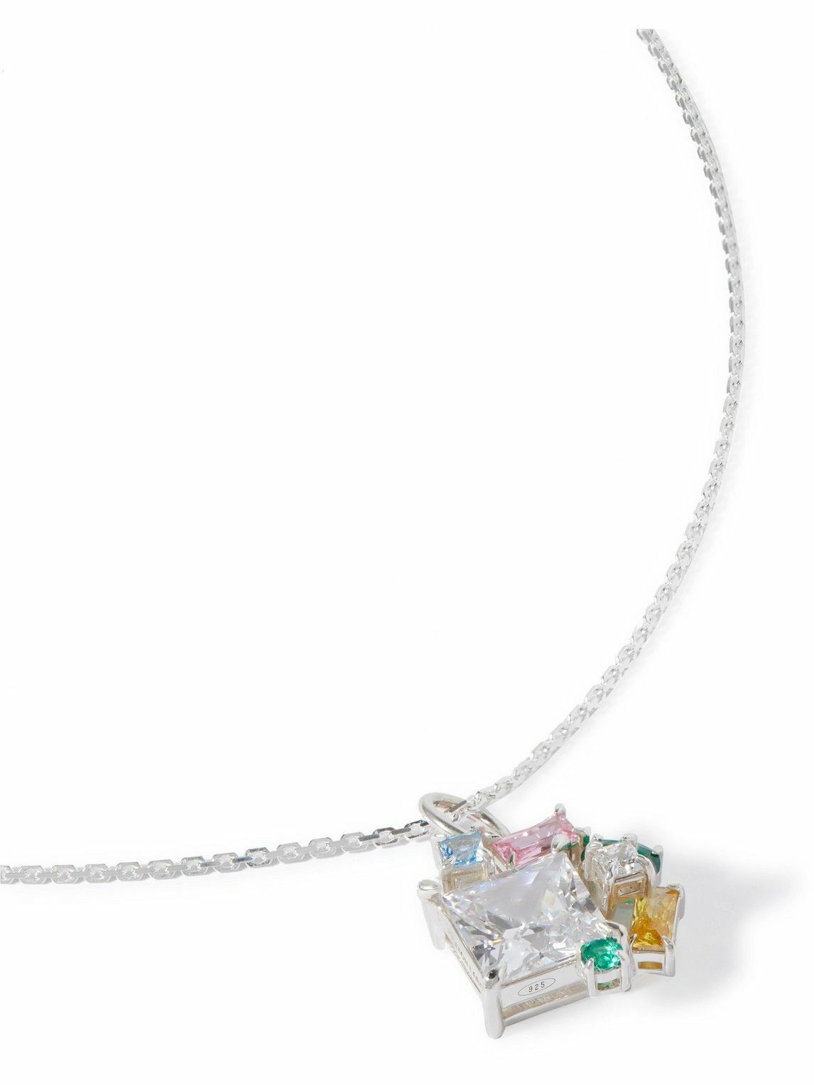 Hatton Labs - Capulet Silver Cubic Zirconia Necklace Hatton Labs