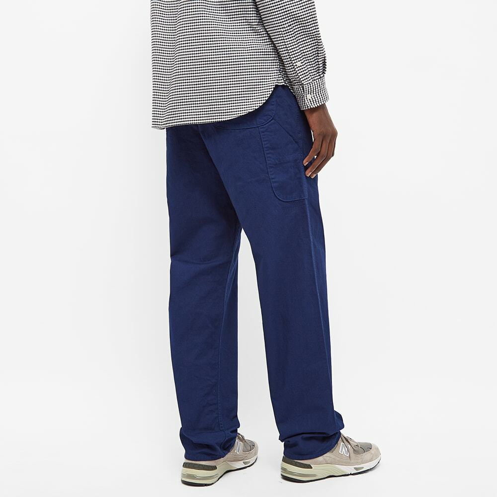 orSlow Men's French Work Pant in Blue orSlow