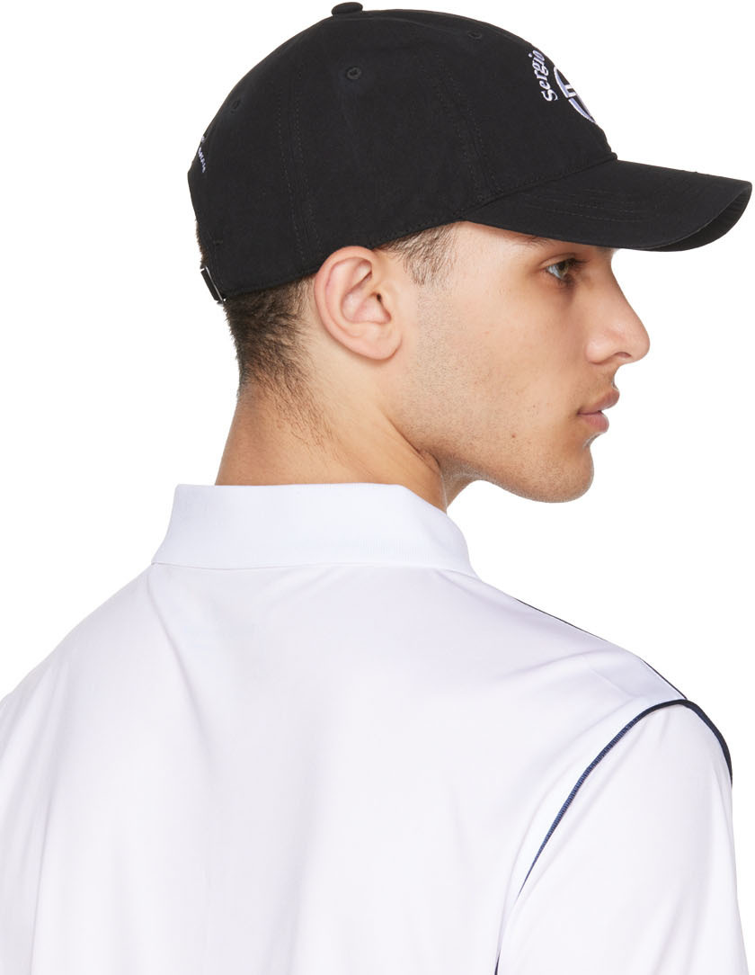 Sergio Tacchini Black Arch Type Cap Sergio Tacchini