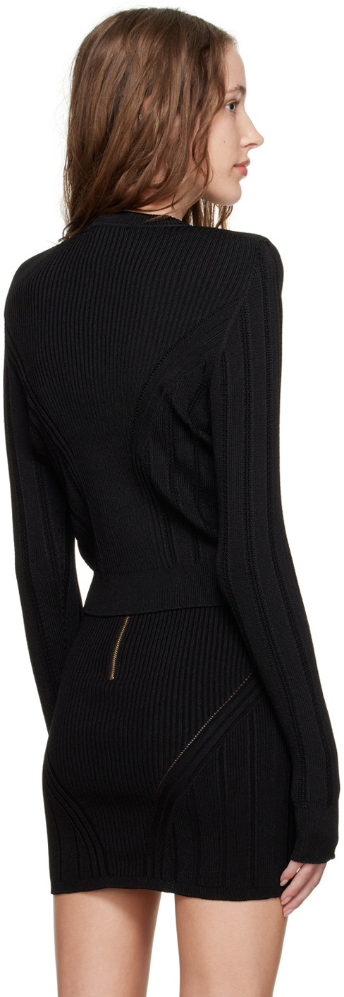 Balmain Black Button Cardigan Balmain