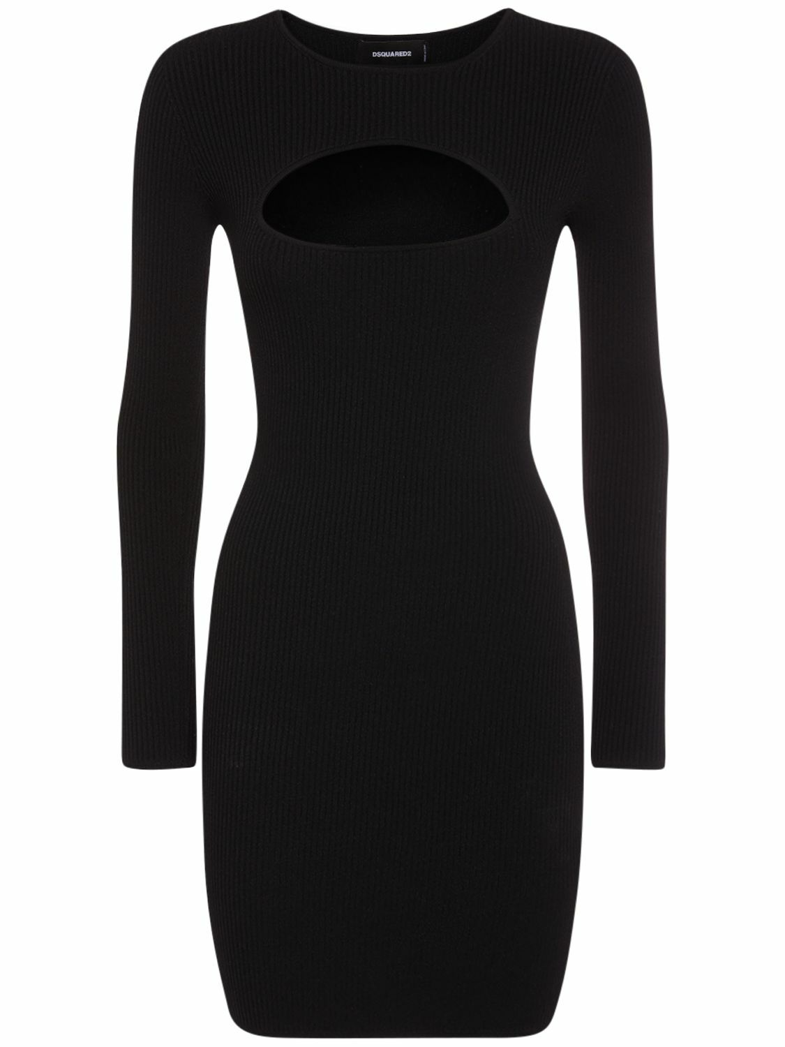 DSQUARED2 - Compact Knit Cutout Mini Dress Dsquared2