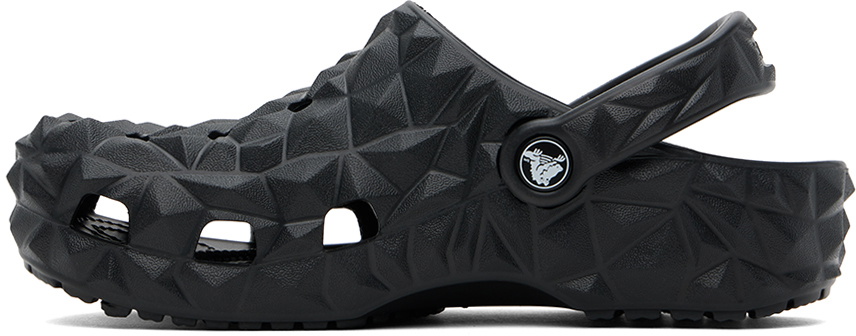 Crocs Black Classic Geometric Clogs Crocs