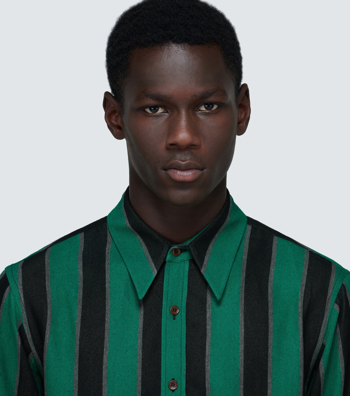 Wales Bonner - Isaac striped shirt Wales Bonner