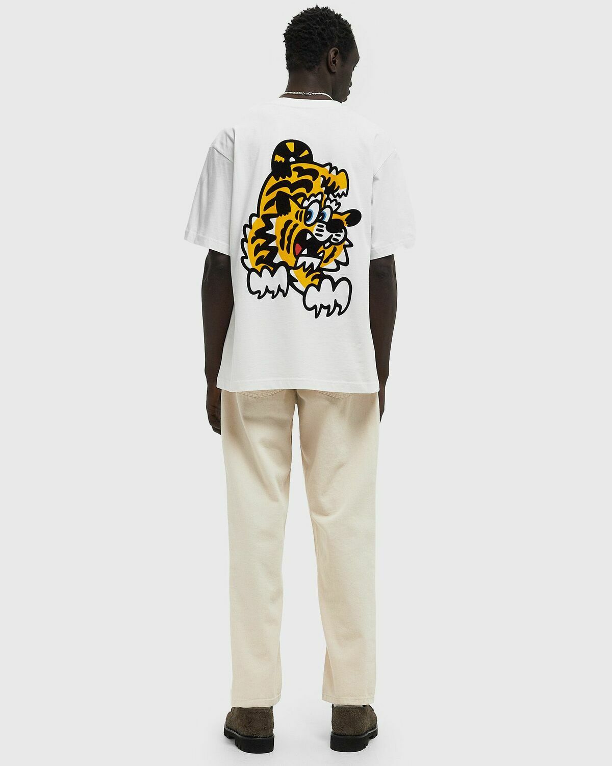 Kenzo VERDY COLLECTION OVERSIZE TEE White Mens Shortsleefe Kenzo