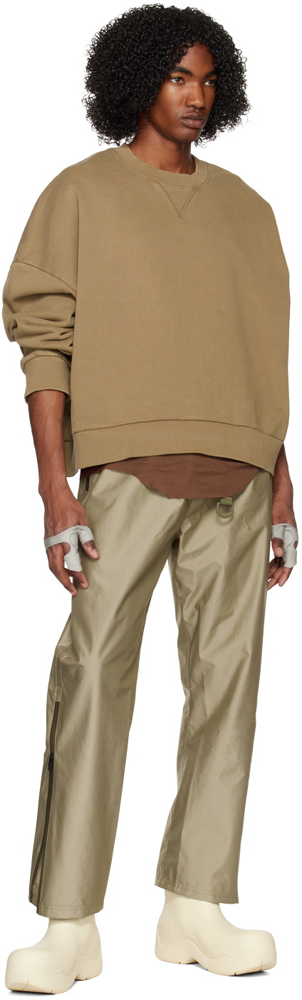 Entire Studios Khaki Box Sweatshirt Entire Studios