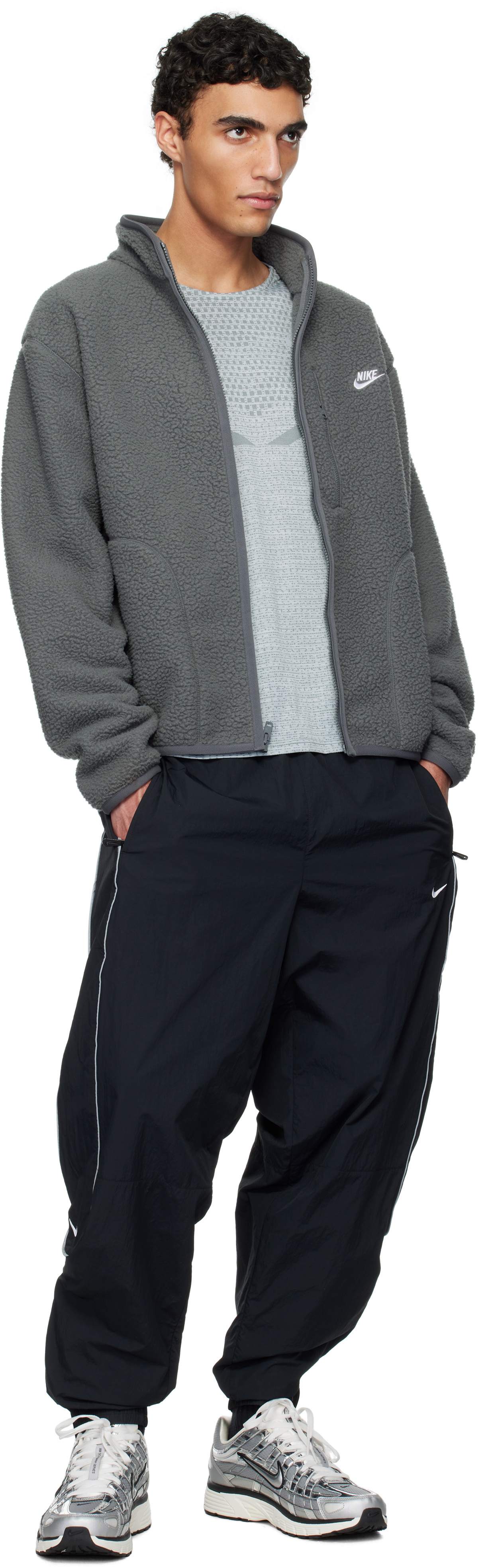 Nike Silver P-6000 Sneakers Nike