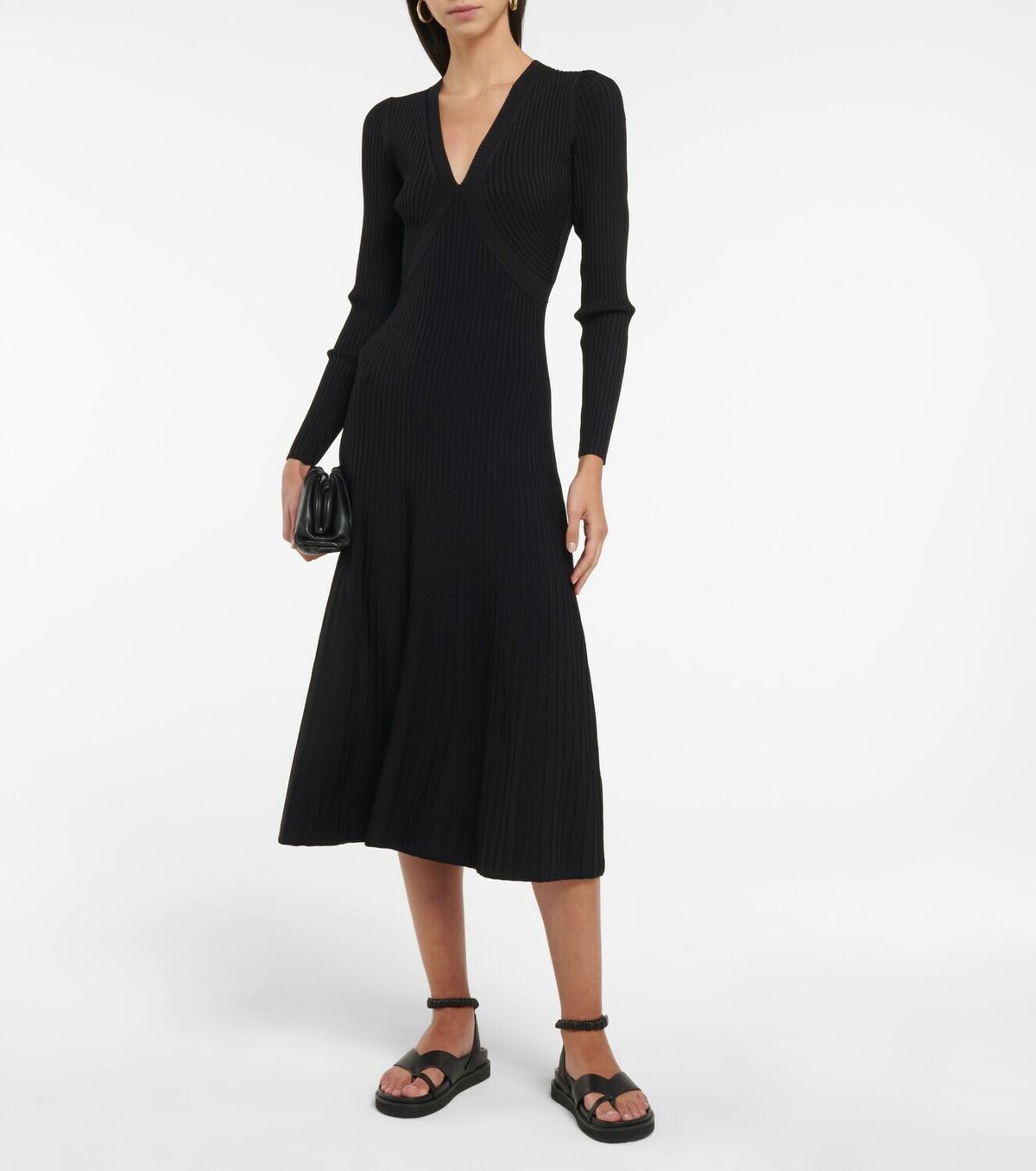 Simkhai - Melba ribbed-knit midi dress Simkhai