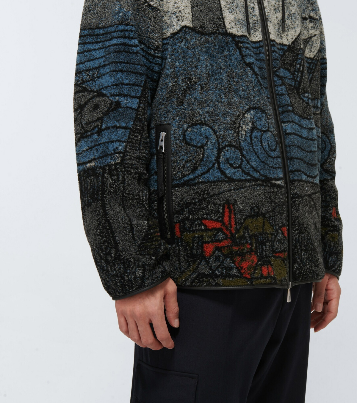 Loewe - Lighthouse hooded fleece jacket Loewe