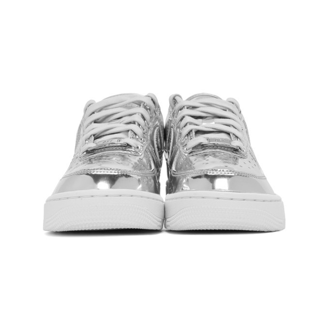 Nike Silver Air Force 1 SP Sneakers Nike