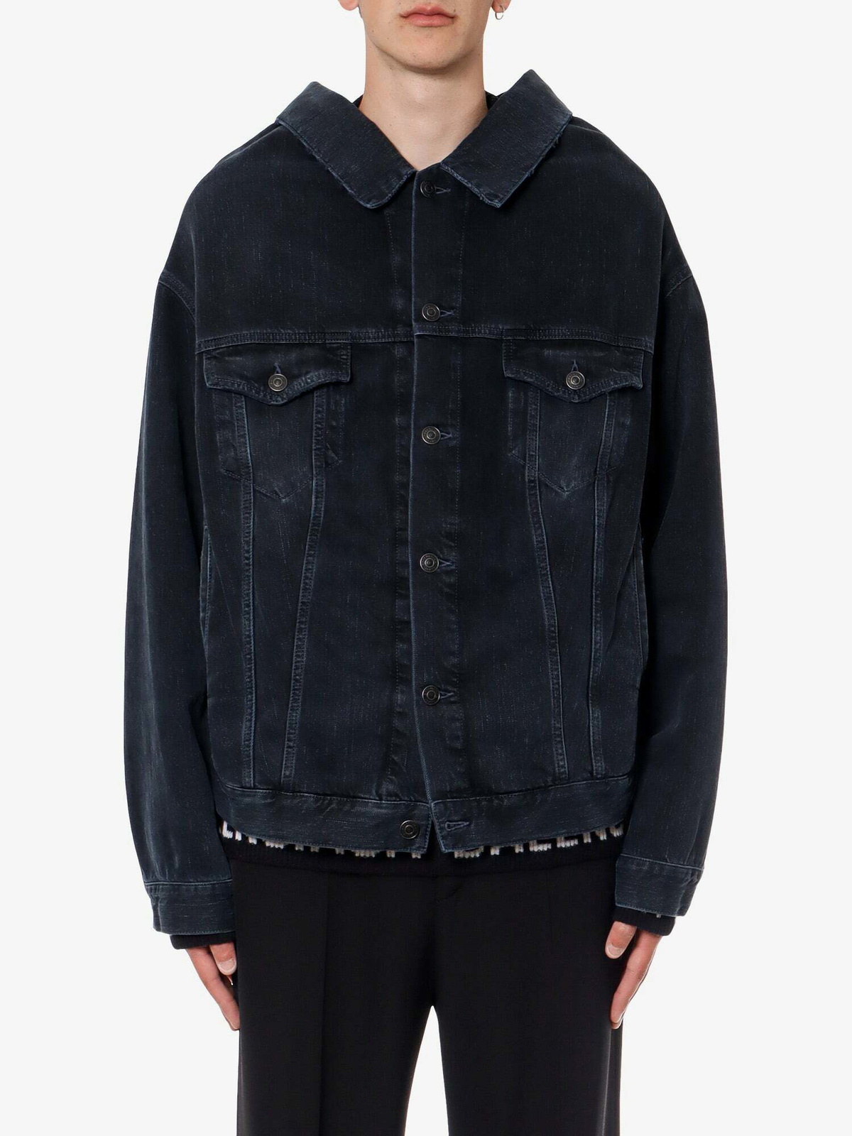 Balenciaga Jacket Black Mens Balenciaga