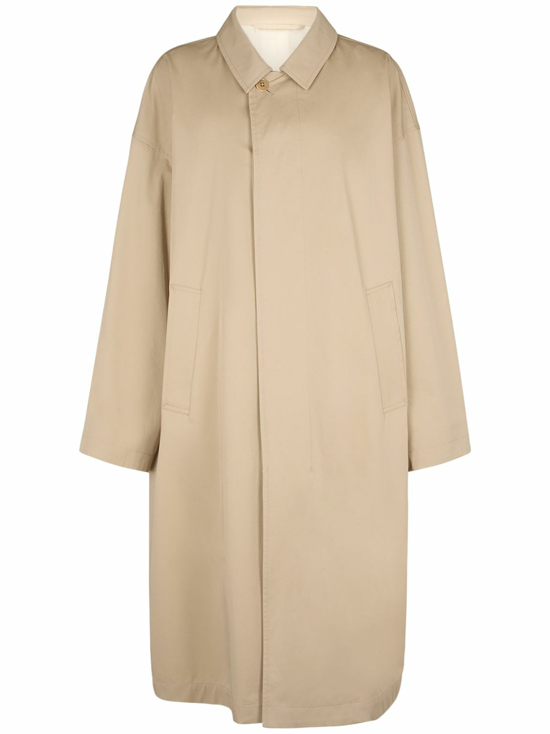 LEMAIRE - Long Cotton Overcoat Lemaire