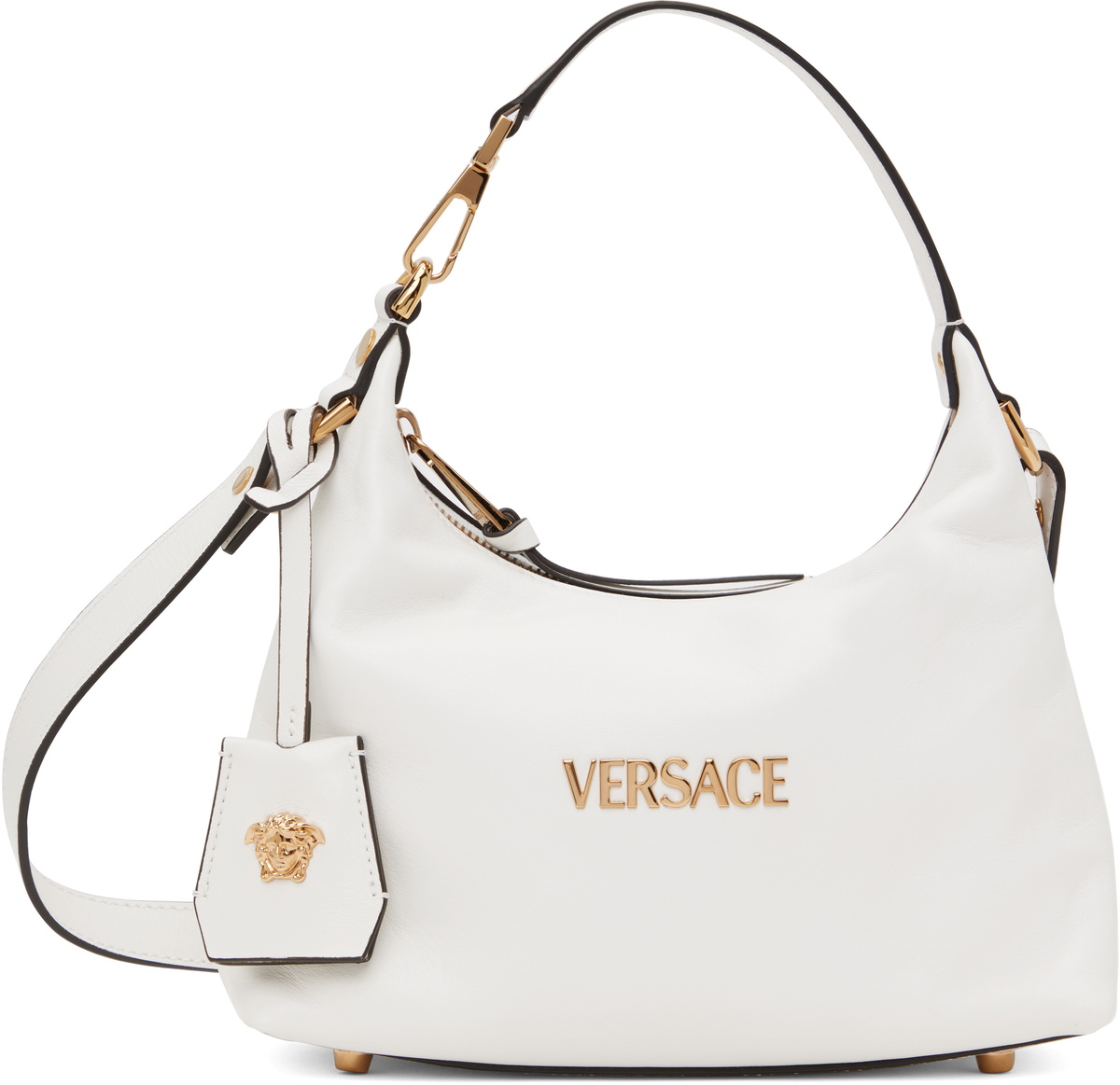 Versace White Tag Shoulder Bag Versace