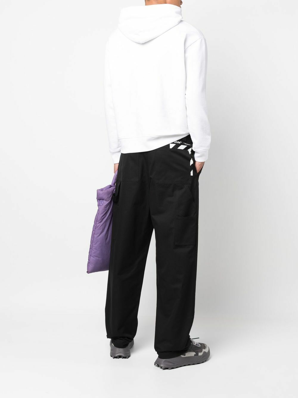 OFF-WHITE - Diagonal Pocket Carpenter Pants Off-White