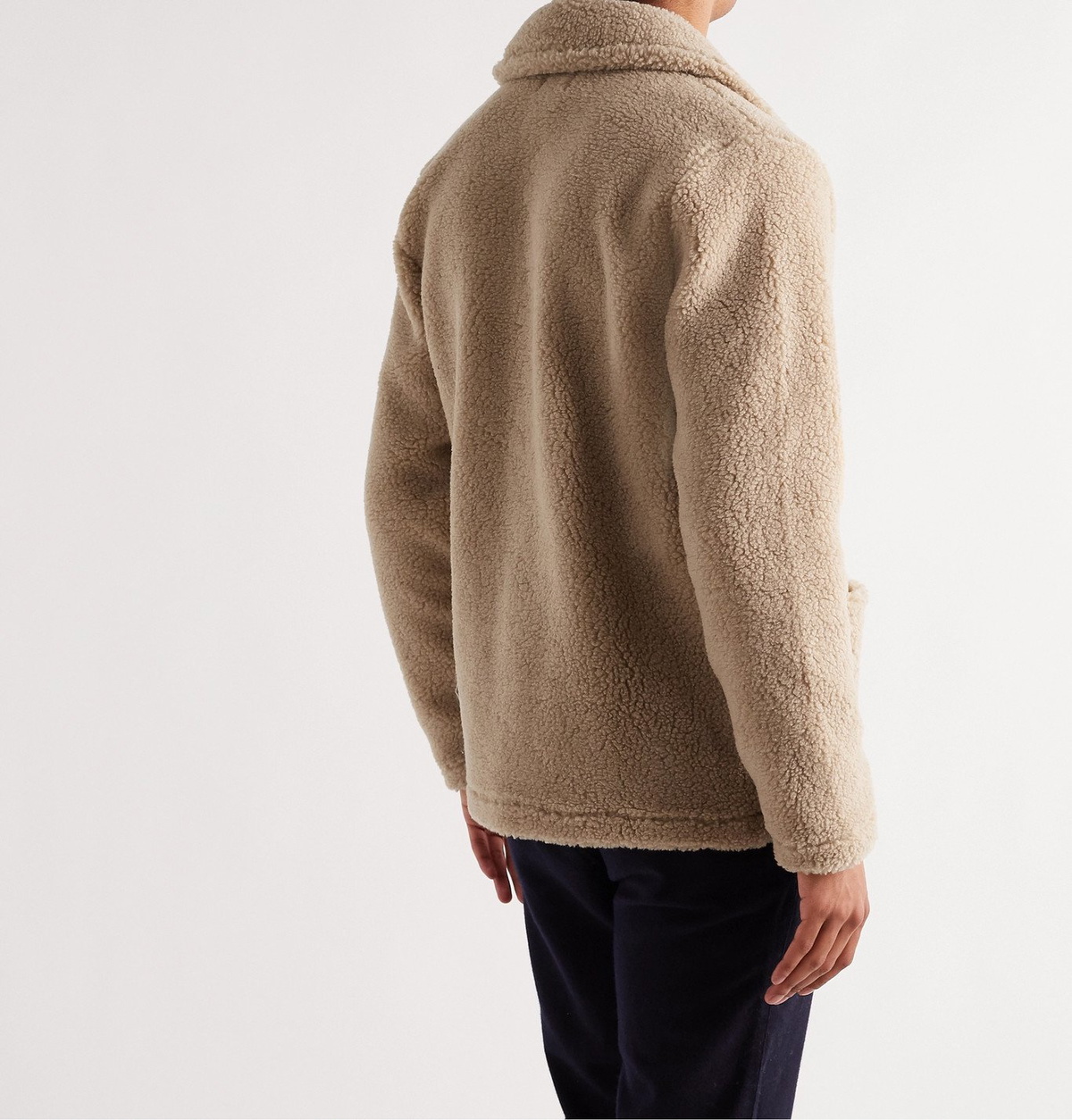 Hartford - Sherpa Jacket - Brown Hartford