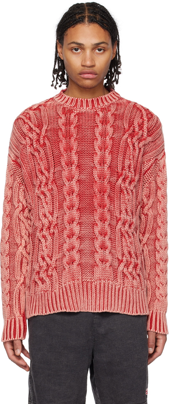 Diesel Red K-Elsius Sweater Diesel