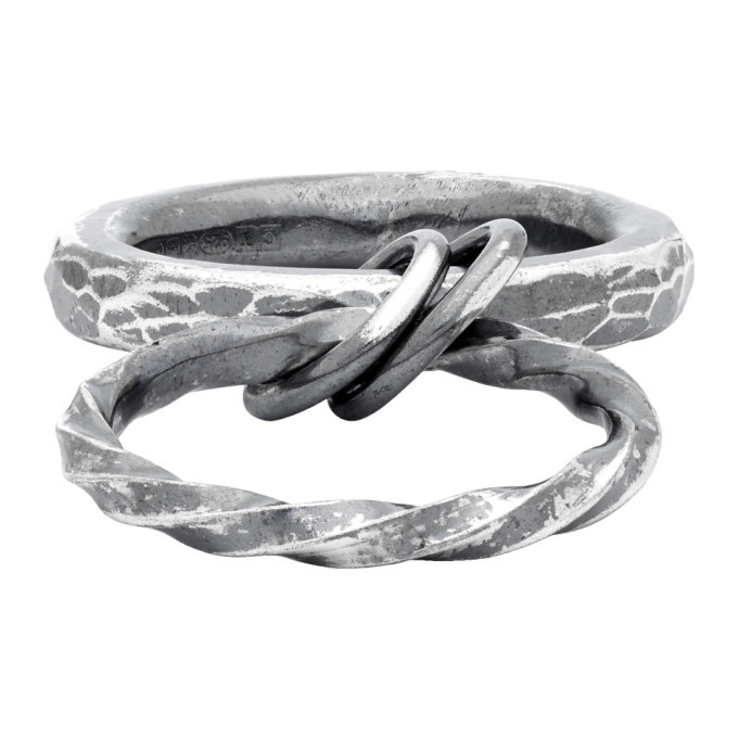 Chin Teo Silver Apollo and Artemis Rings Chin Teo