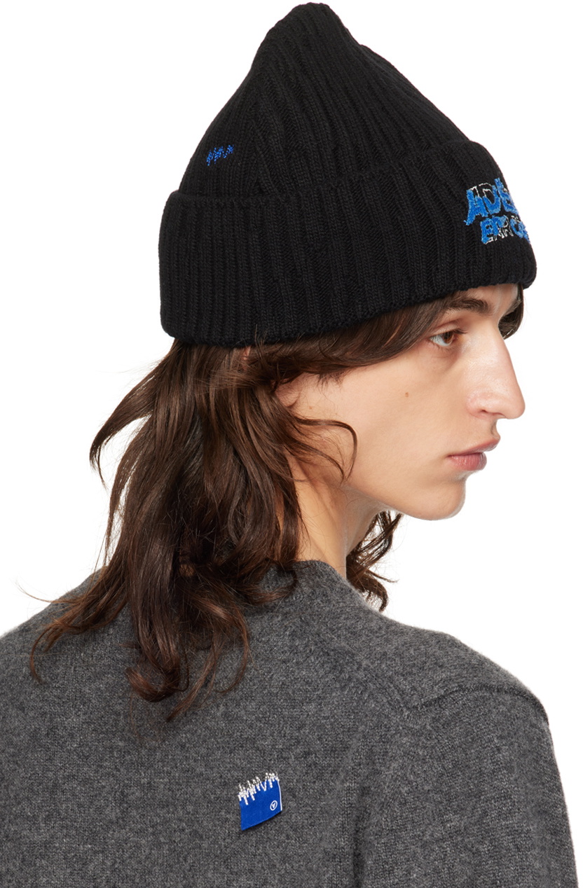 ADER error Black Edca Logo Beanie ADER error