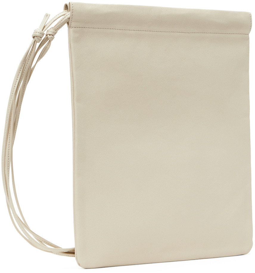AURALEE Off-White Square Pouch Auralee