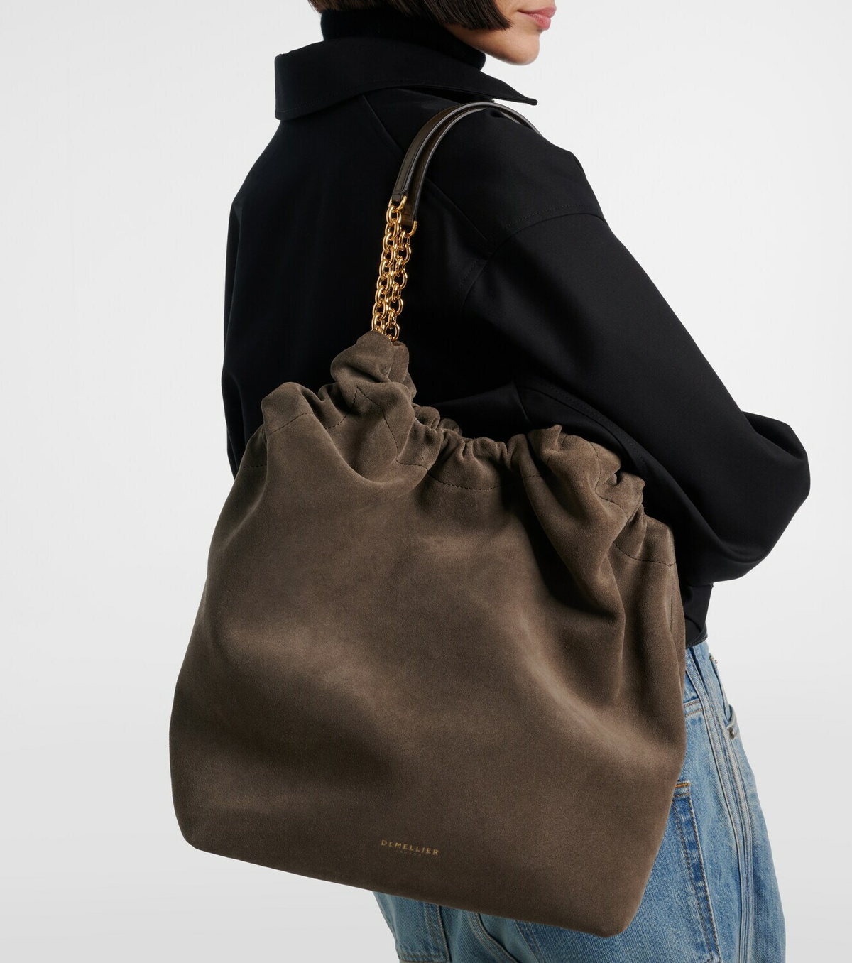 DeMellier Miami suede tote bag DeMellier