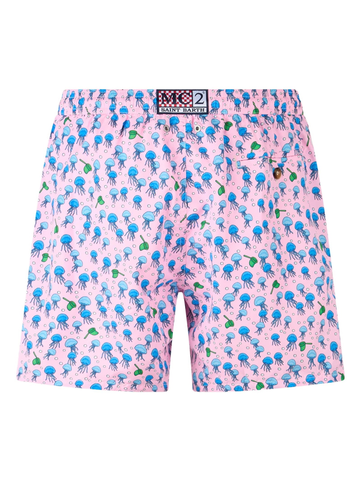 MC2 Saint Barth Man Lightweight Fabric Swim-shorts Lighting Micro ...