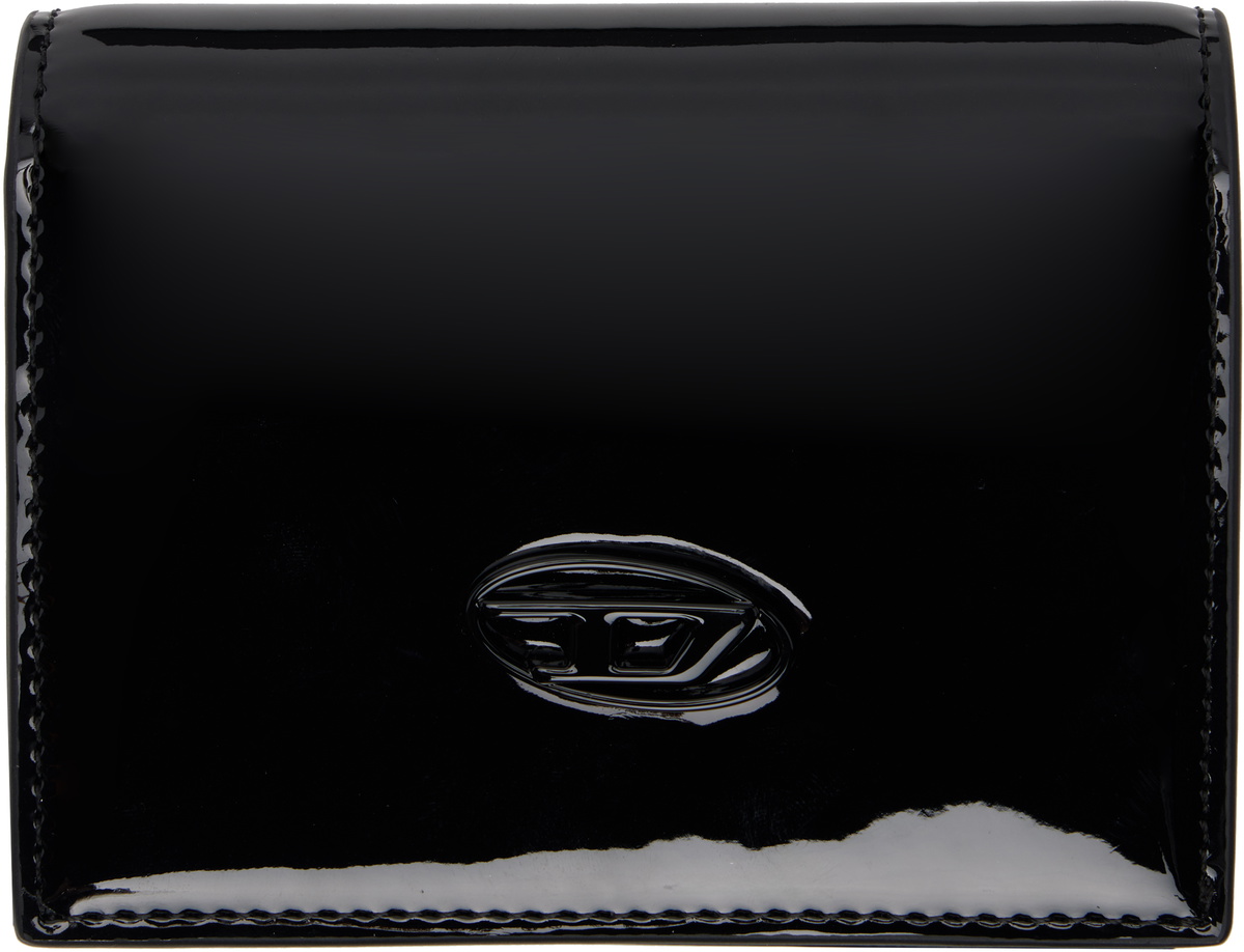 Diesel Black Play Bi Fold Iii Wallet Diesel