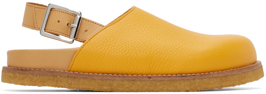 VINNY’s Yellow Strapped Mules VINNYs
