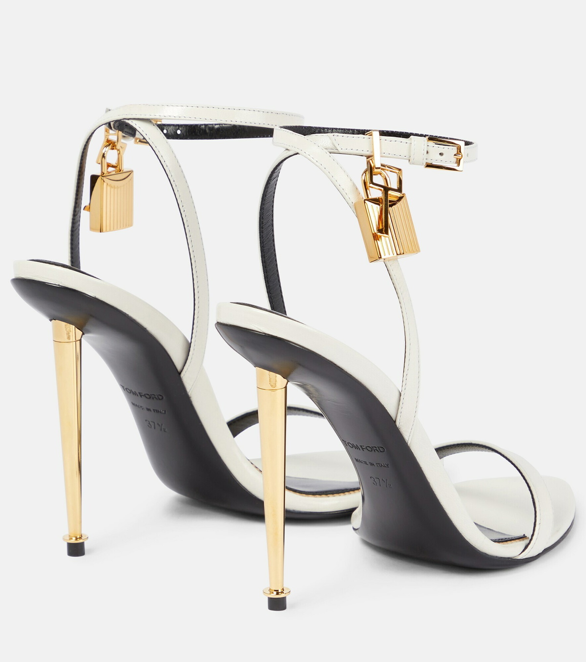 Tom Ford - Padlock leather sandals TOM FORD