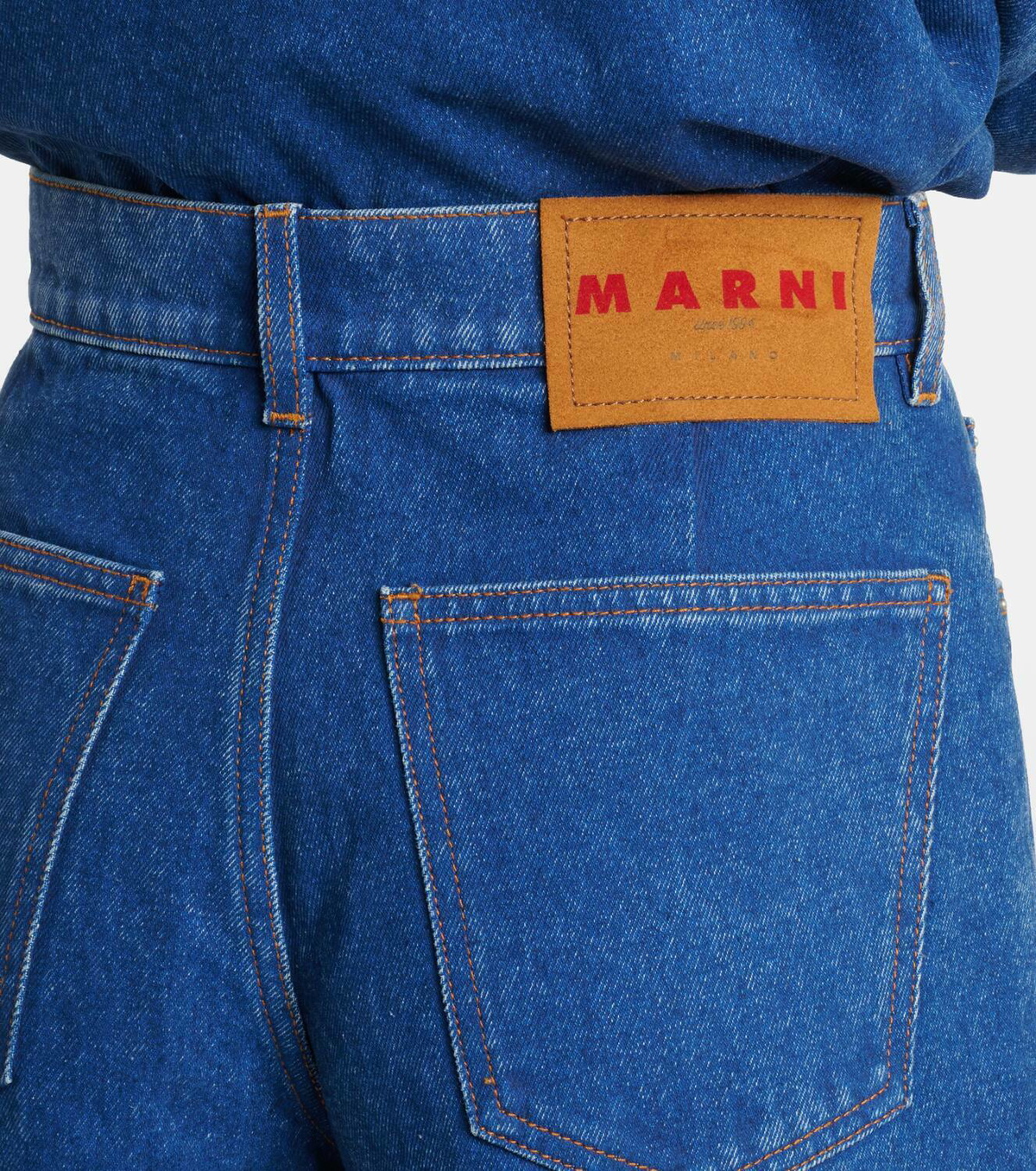 Marni Logo wide-leg jeans Marni