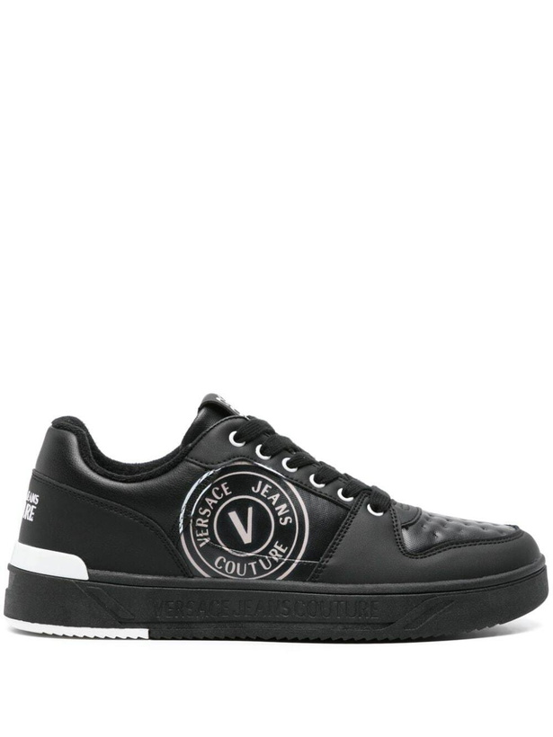 Versace Gray Python Trigreca Sneakers Versace