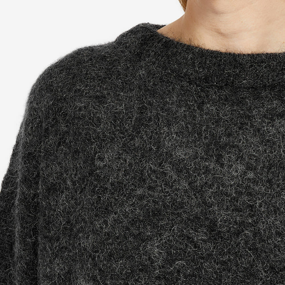 Acne Studios Women's Dramatic Crew Jumper in Anthracite Grey Acne Studios