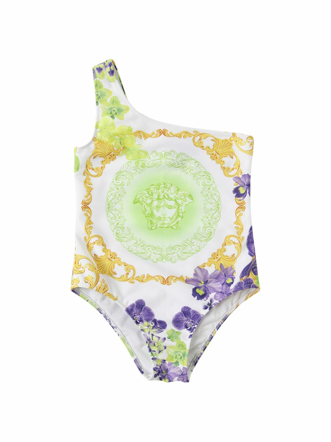 VERSACE Printed Lycra One Piece Swimsuit Versace