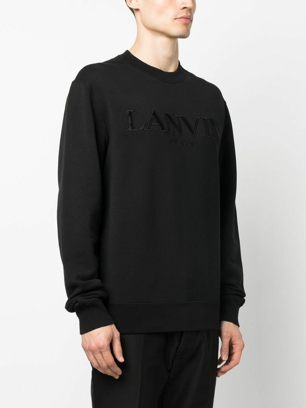 LANVIN - Logo Cotton Sweatshirt Lanvin