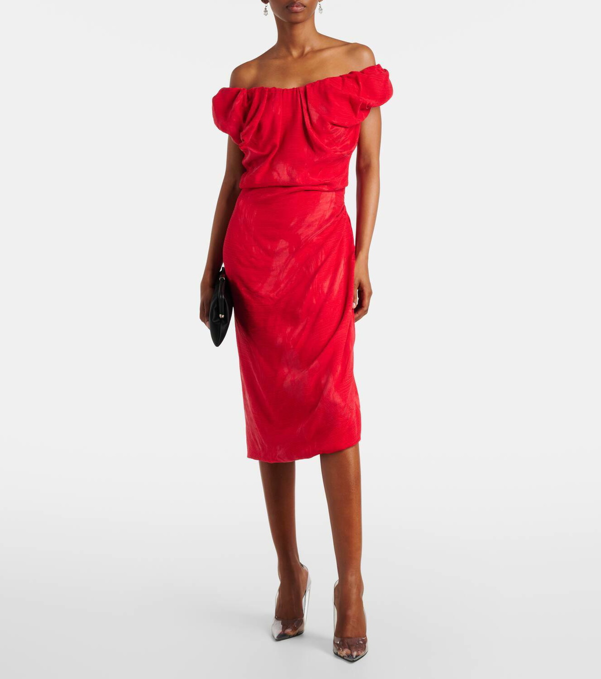 Vivienne Westwood Ginnie jersey midi dress Vivienne Westwood