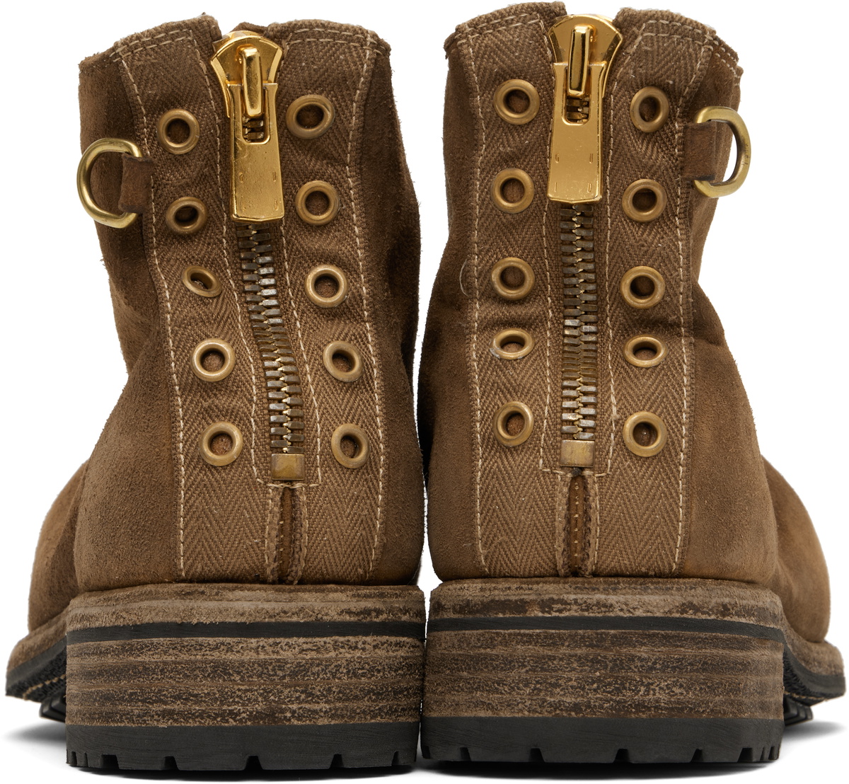 UNDERCOVER Tan Guidi Edition UC1E4F01 Boots Undercover