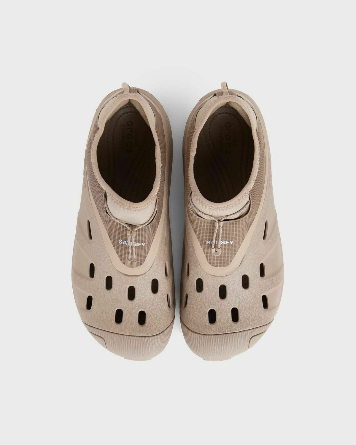 Crocs Satisfy X Crocs Quick Trail Twd Brown Sandals & Slides Crocs
